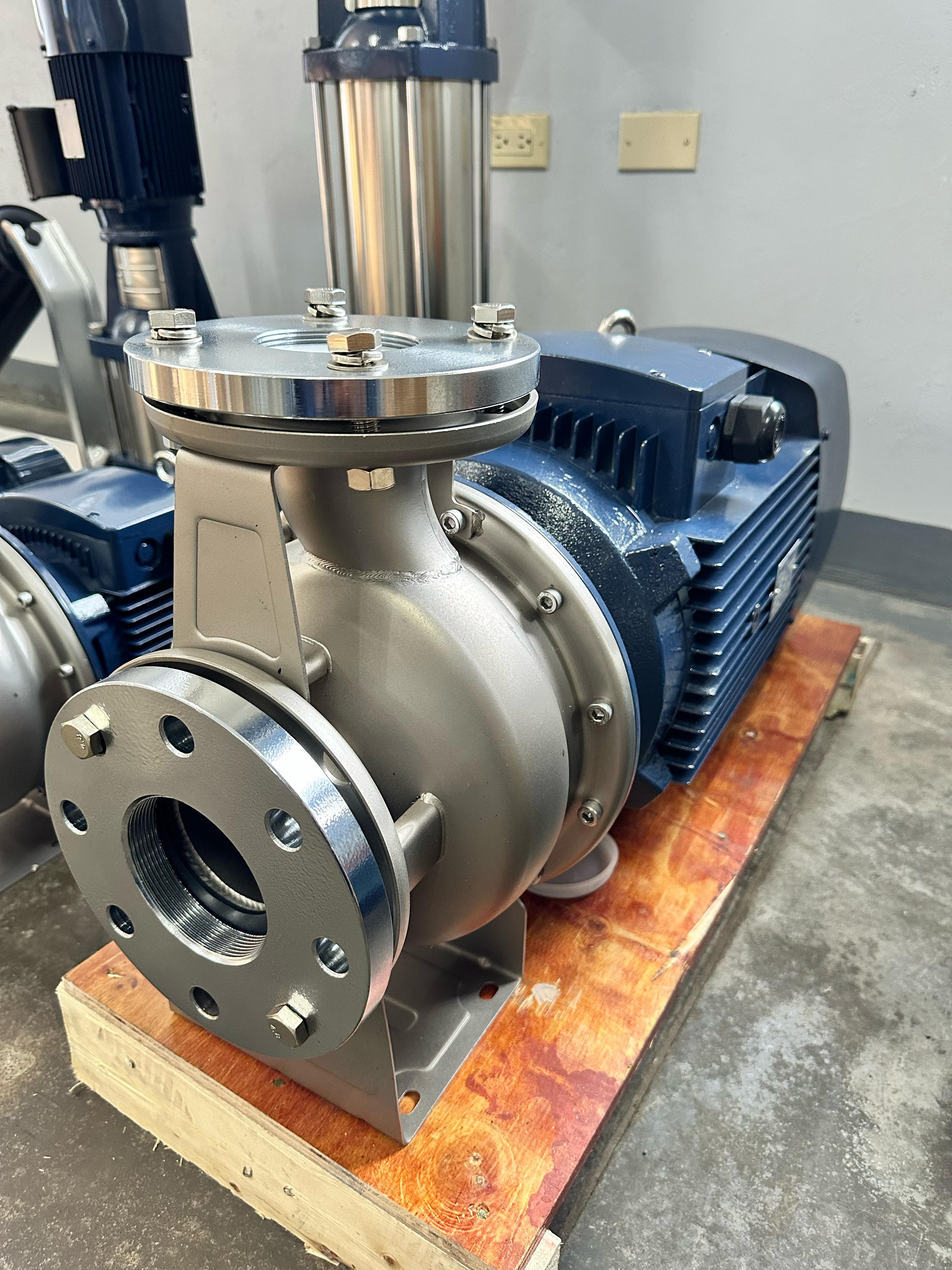 Purity 20HP 415V 3PH 50Hz Stainless Steel Centrifugal Pump 80x65 Port