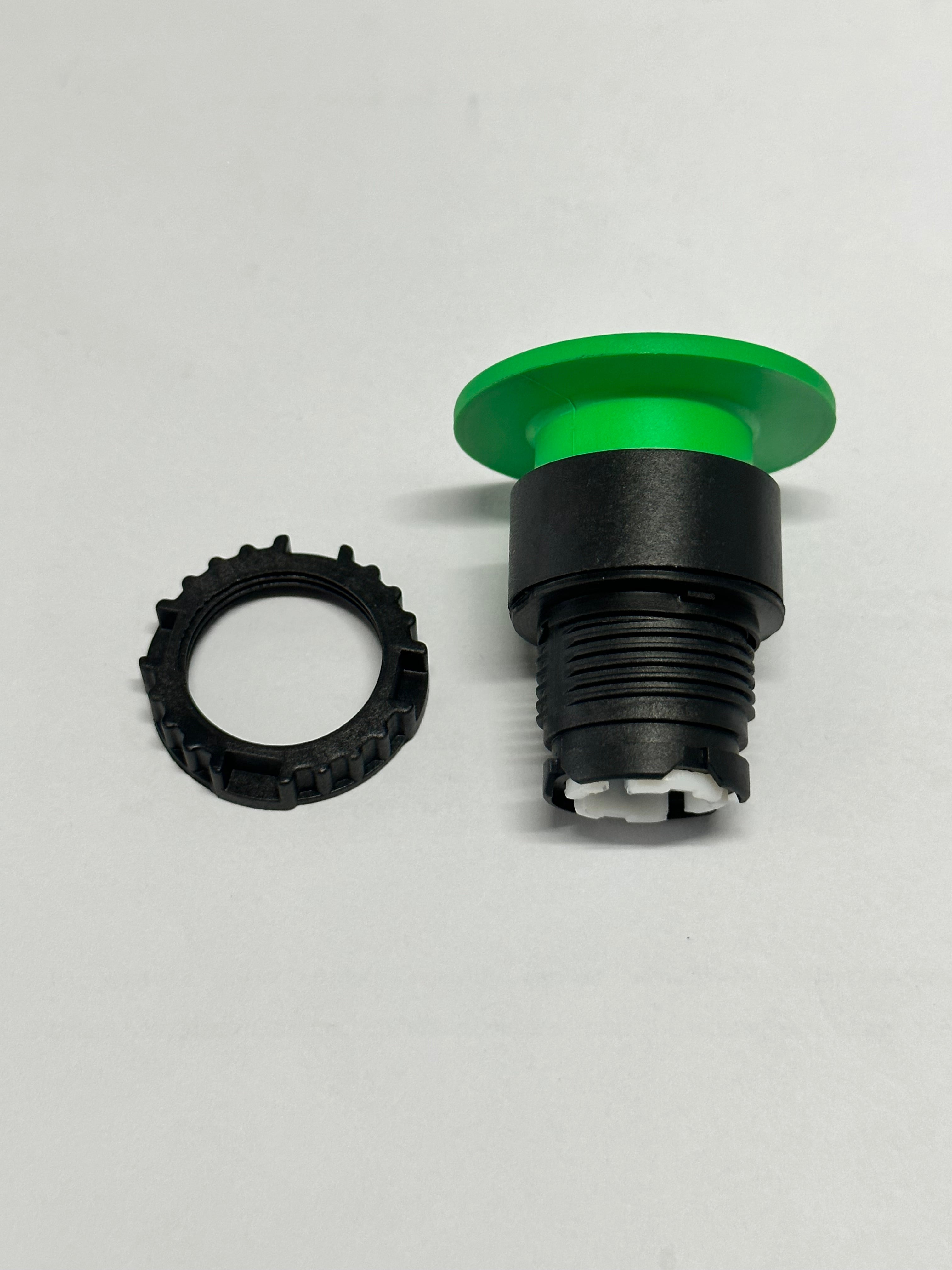 WEG 40mm Mushroom Non-Illuminated Push Button (GREEN) CSW-BC2 WH 22mm
