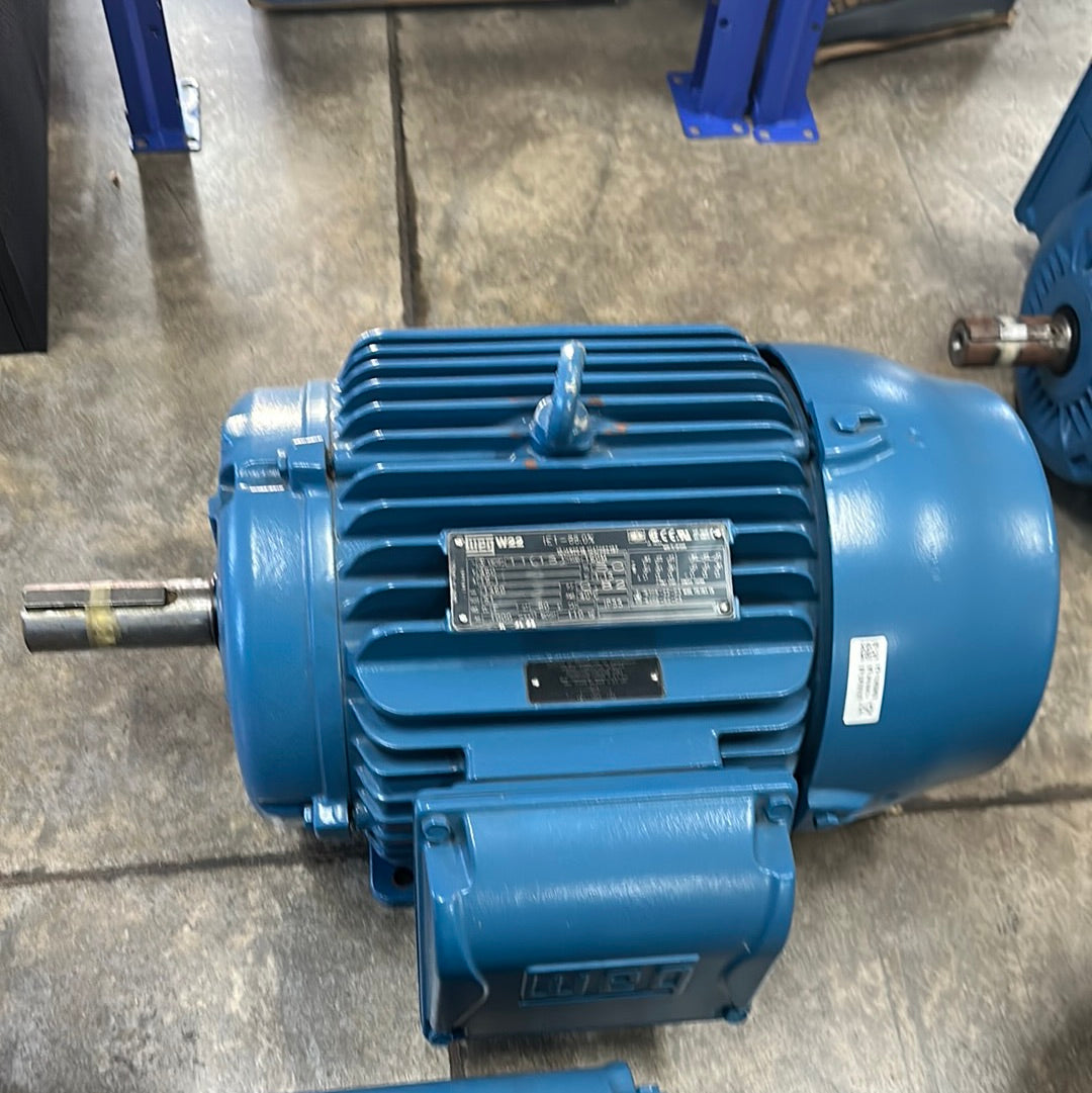 WEG 15HP 1500RPM 160M 460V 3PH 50Hz Cast Iron Motor: