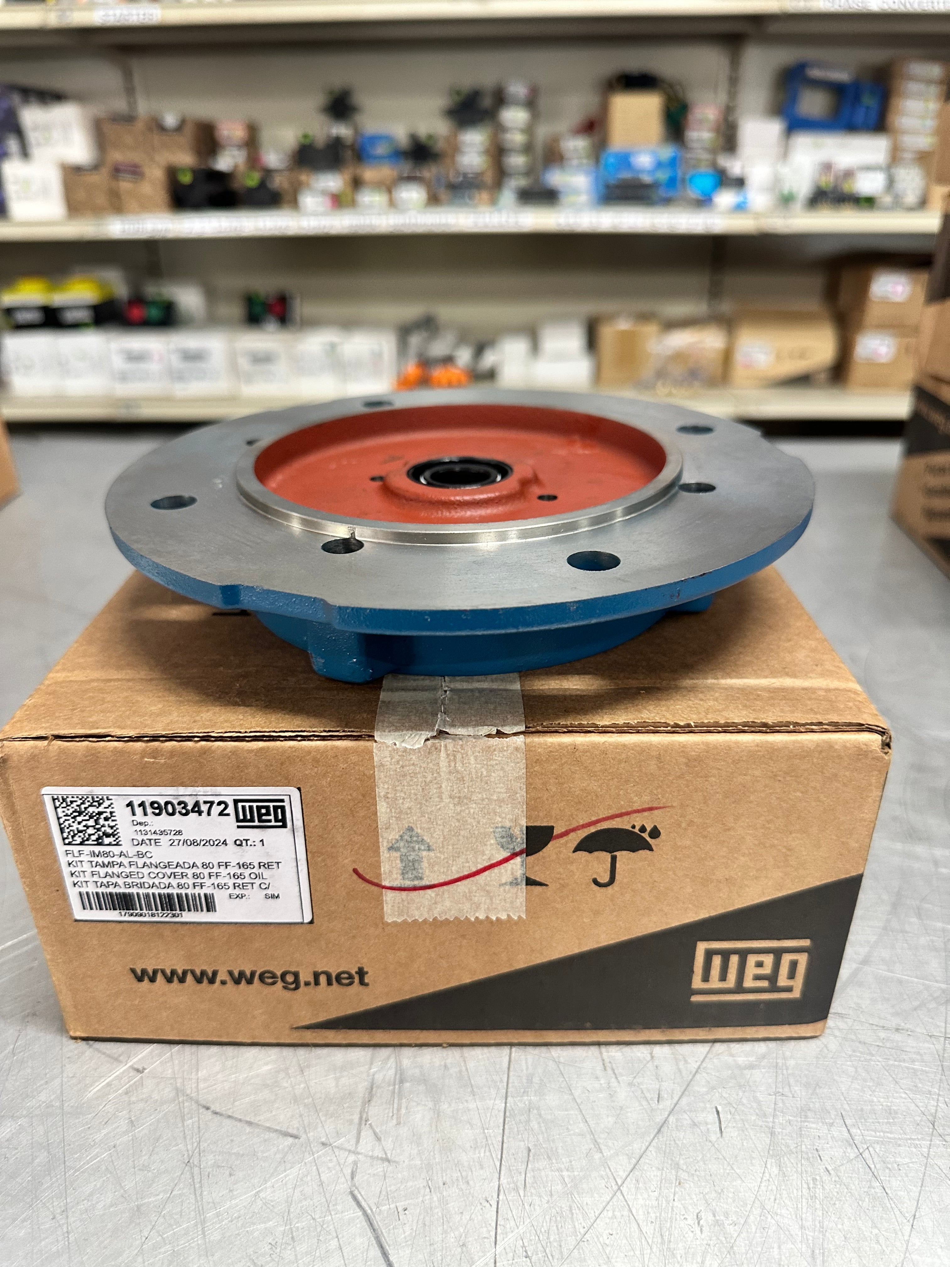 WEG 80 Frame Motor FF Flange Kit W22 (IEC)