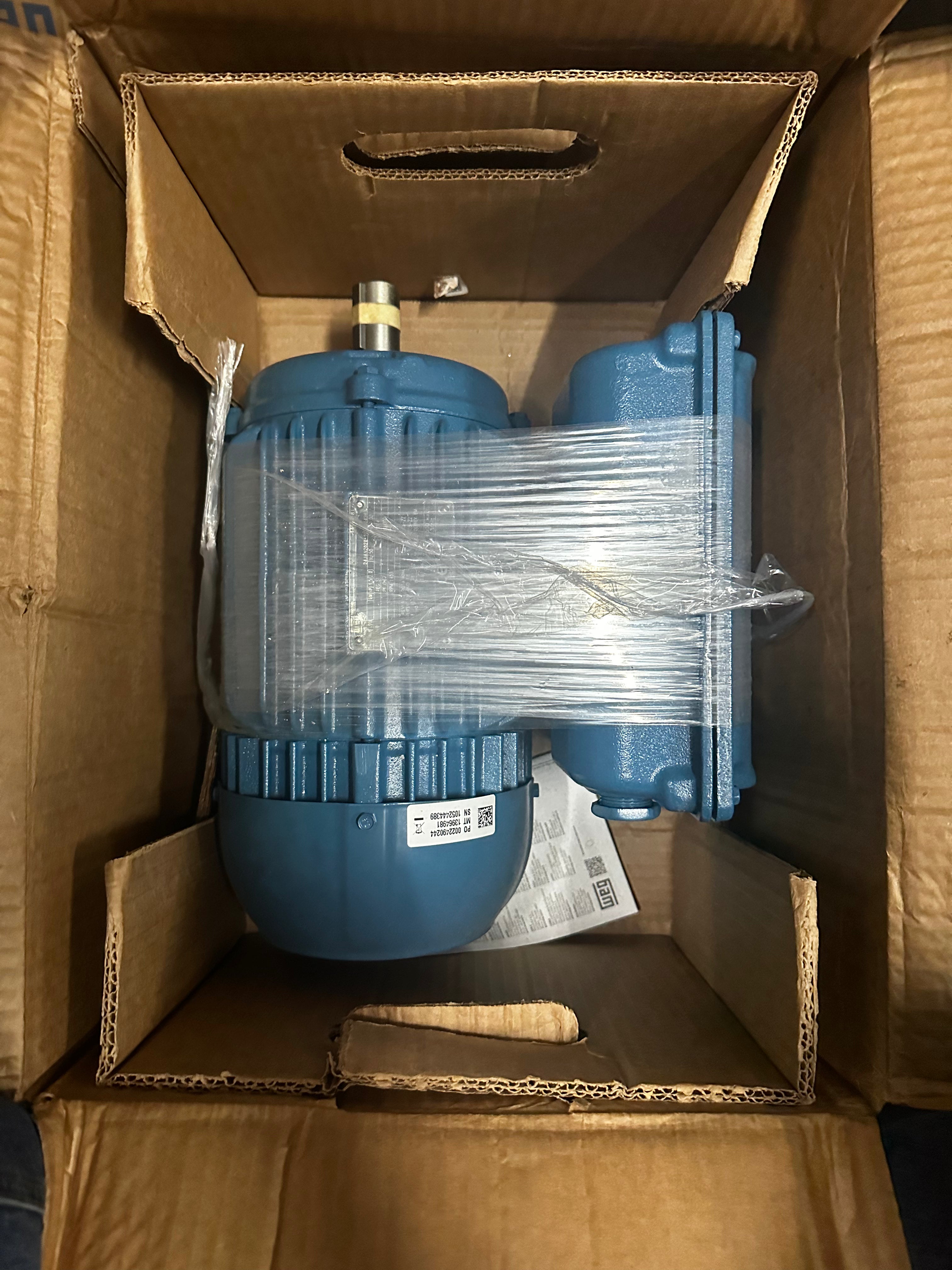 WEG 2HP 1500RPM 90L 220V/440V 1PH 50Hz Cast Iron Motor