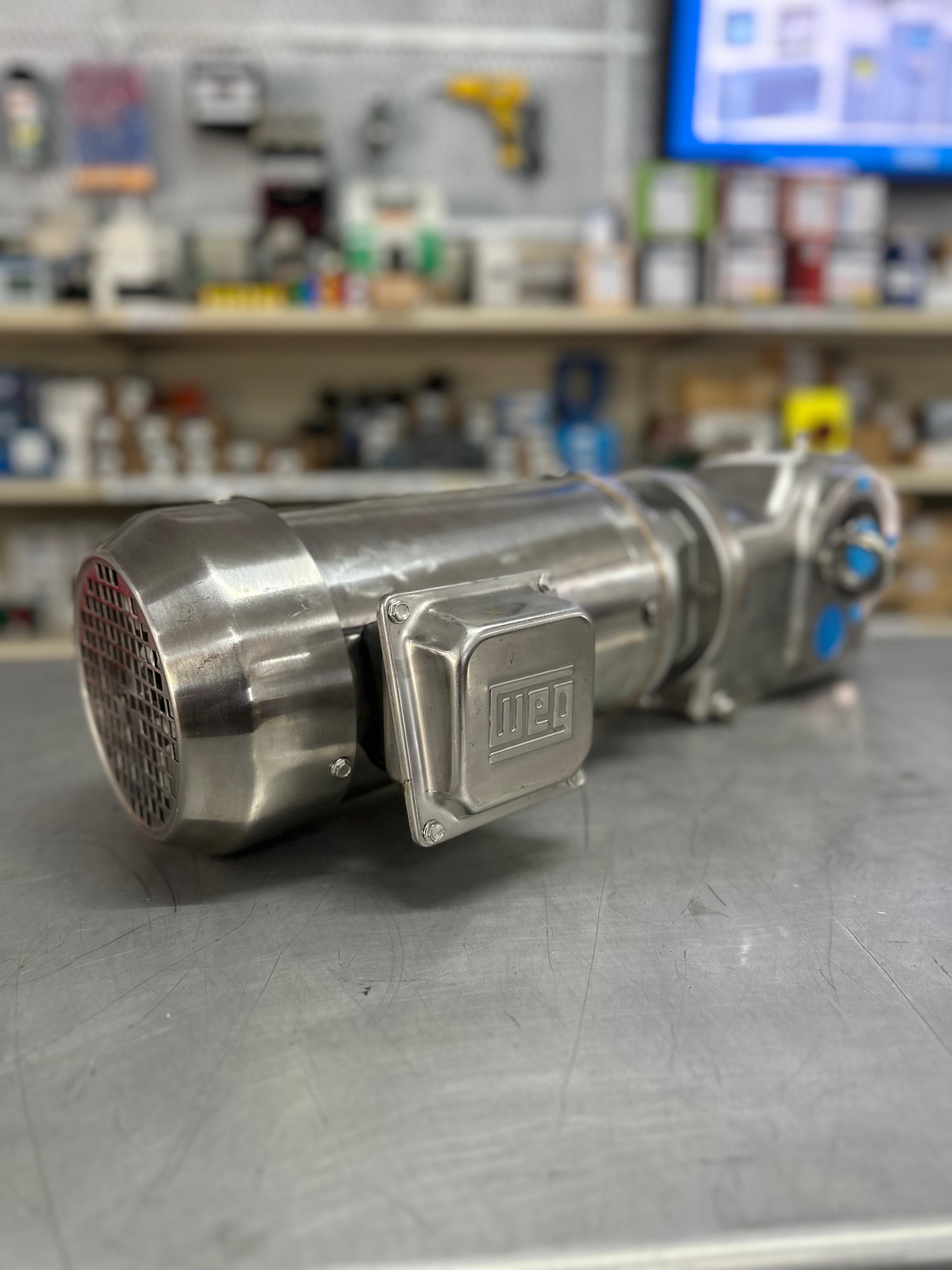 SEW Eurodrive x WEG KESA47 2HP Special Stainless Steel Gearmotor