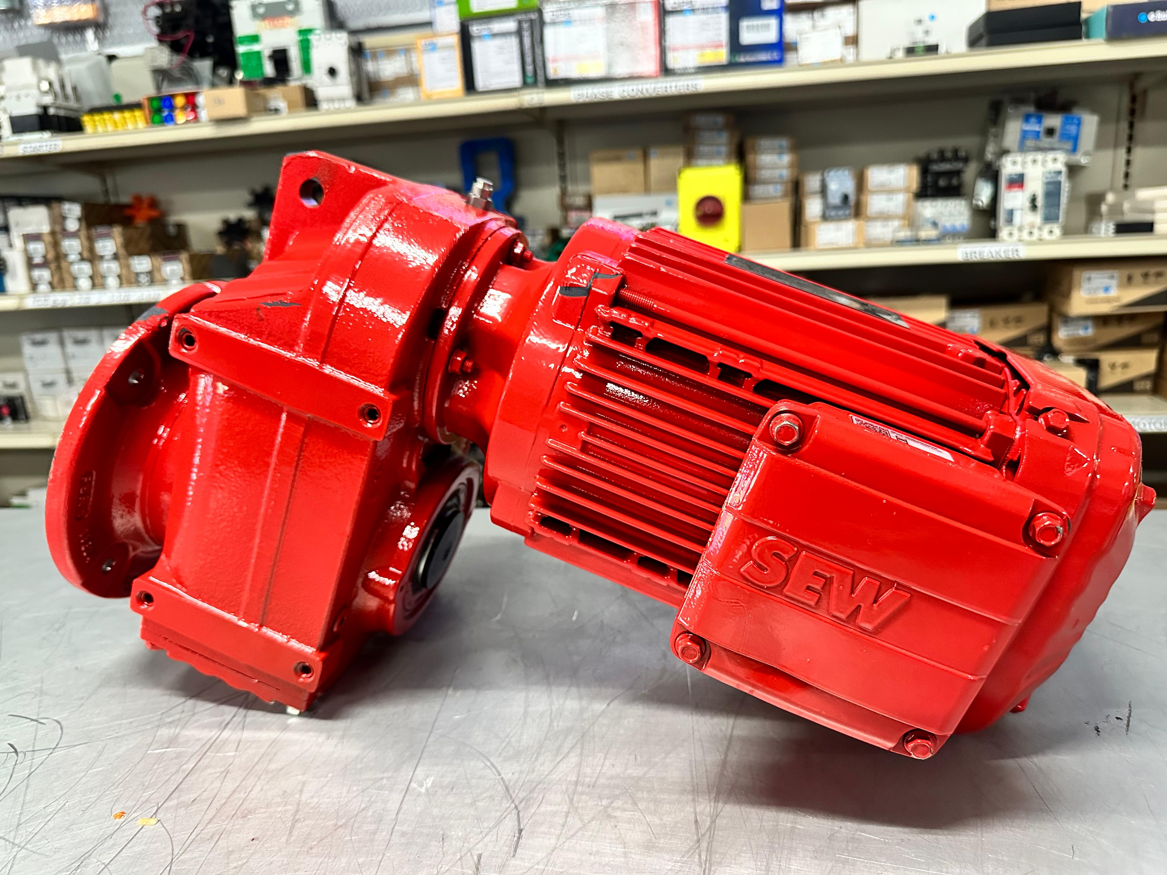 SEW Eurodrive FAF47 DRN90L4 Parallel shaft helical gearmotor