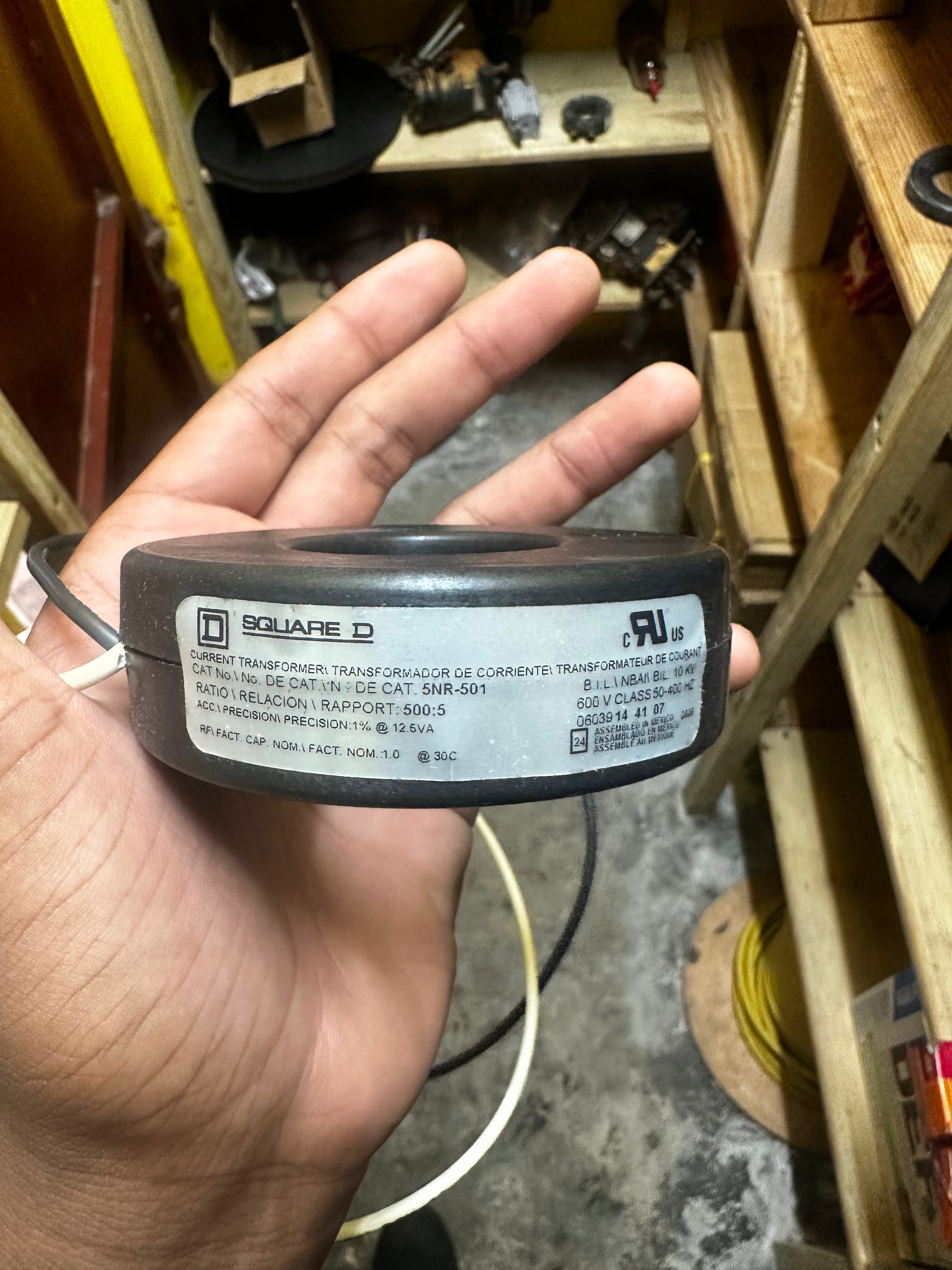 Square D CT Current Transformer 500:5A