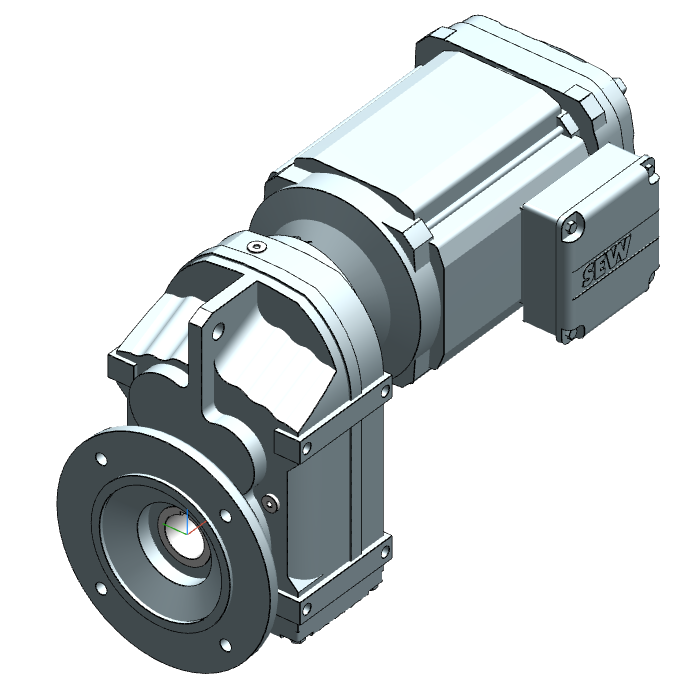SEW Eurodrive FAF47 DRN90L4 Parallel shaft helical Gearmotor